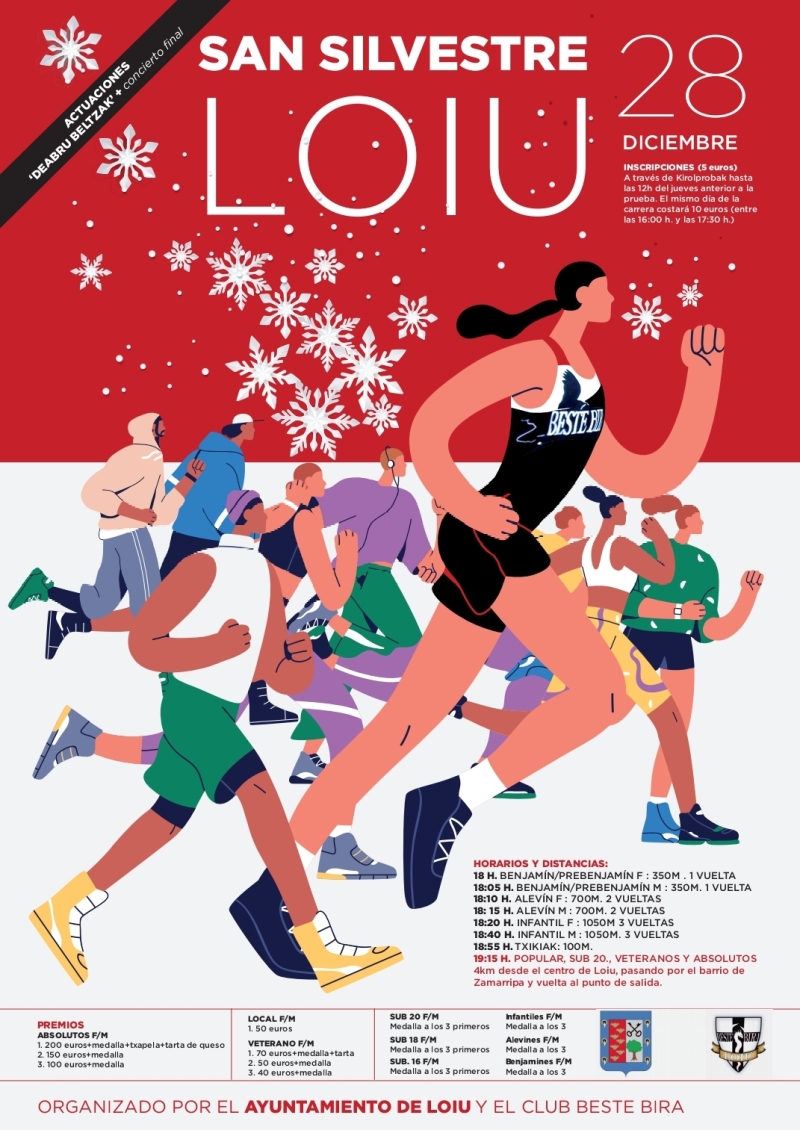 II. SAN SILVESTRE - LOIU - 2024 - Lasterketak.eus